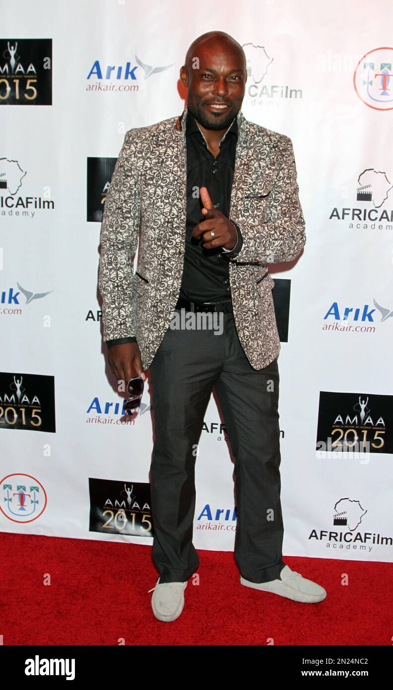 Hatian actor Jimmy Jean-Louis seen at 2015 AMAA Nominations Dinner at H ...