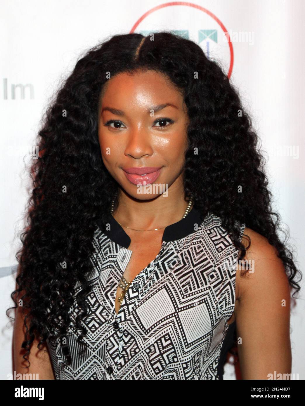 Actress Simone Shepherd seen at 2015 AMAA Nominations Dinner at H.O.M.E ...