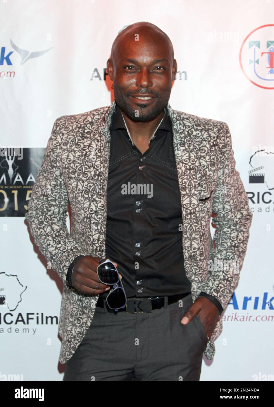 Hatian actor Jimmy Jean-Louis seen at 2015 AMAA Nominations Dinner at H ...