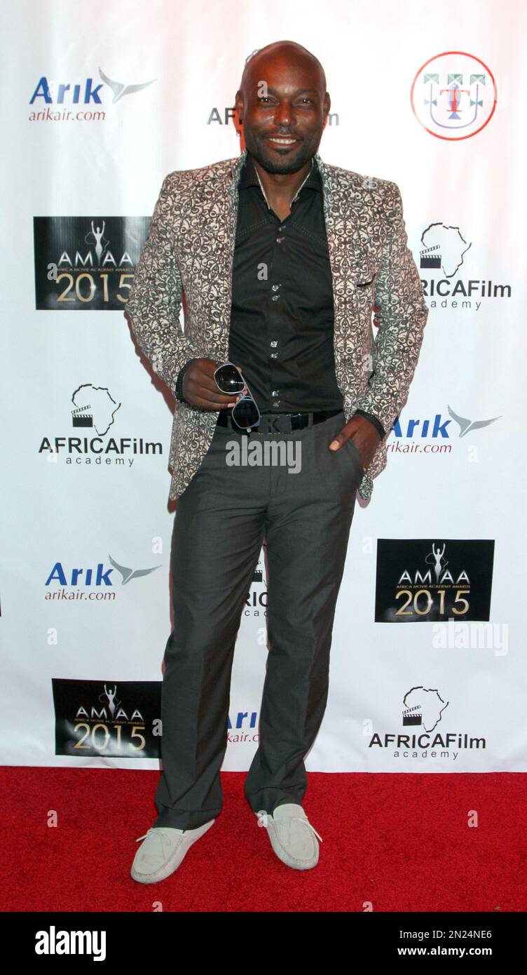 Hatian actor Jimmy Jean-Louis seen at 2015 AMAA Nominations Dinner at H ...
