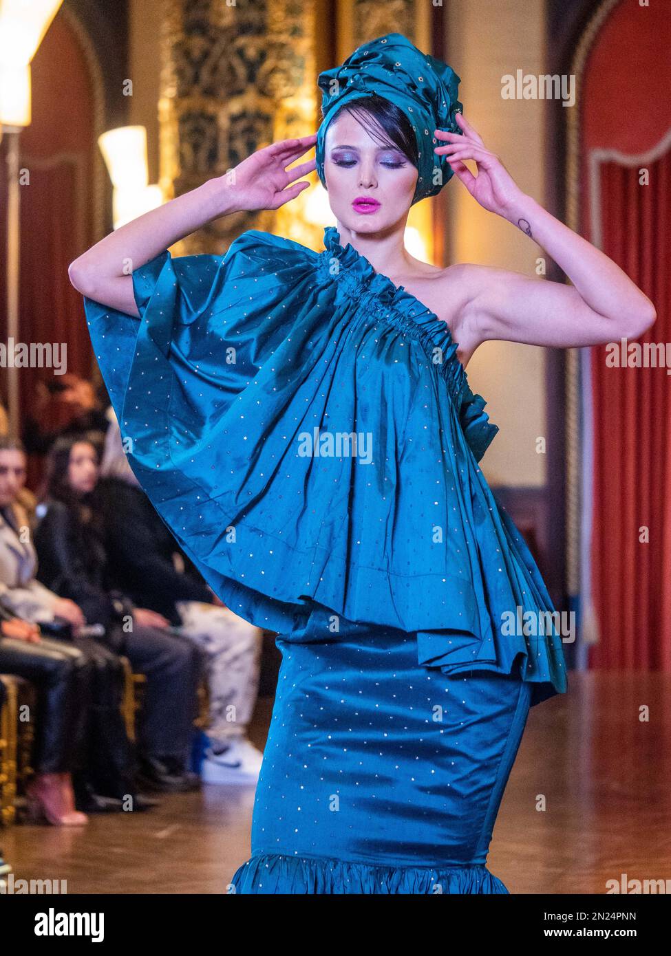 New York, New York, USA. 6th Feb, 2023. Couture Fashion Week NYFW ...