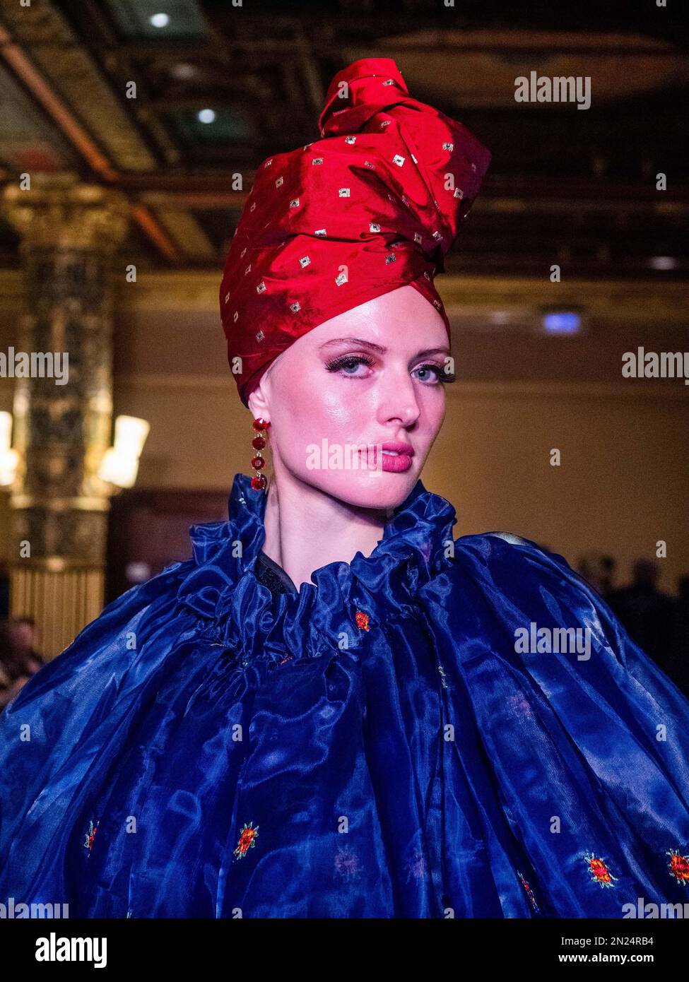 New York, New York, USA. 6th Feb, 2023. Couture Fashion Week NYFW ...
