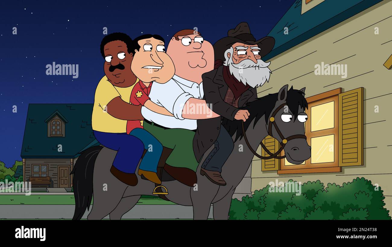 FAMILY GUY, from left: Cleveland Brown (voice: Arif Zahir), Glenn ...