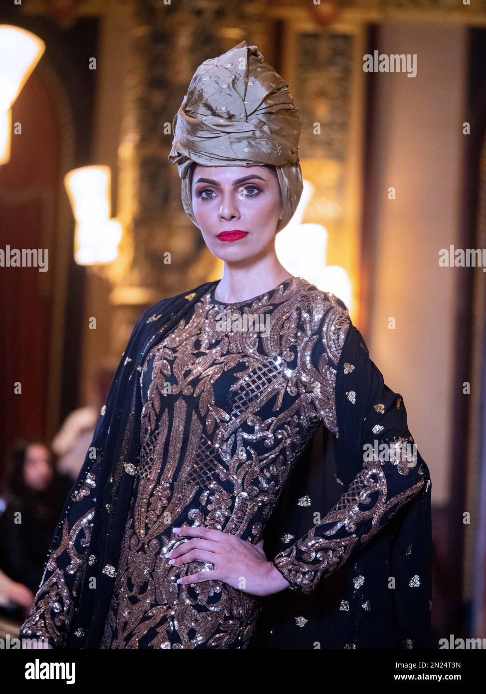 New York, New York, USA. 6th Feb, 2023. Couture Fashion Week NYFW ...