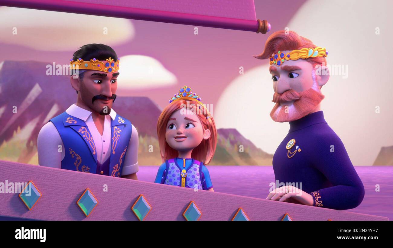 PRINCESS POWER, from left: Sir Benedict (voice: Tan France), Bea ...