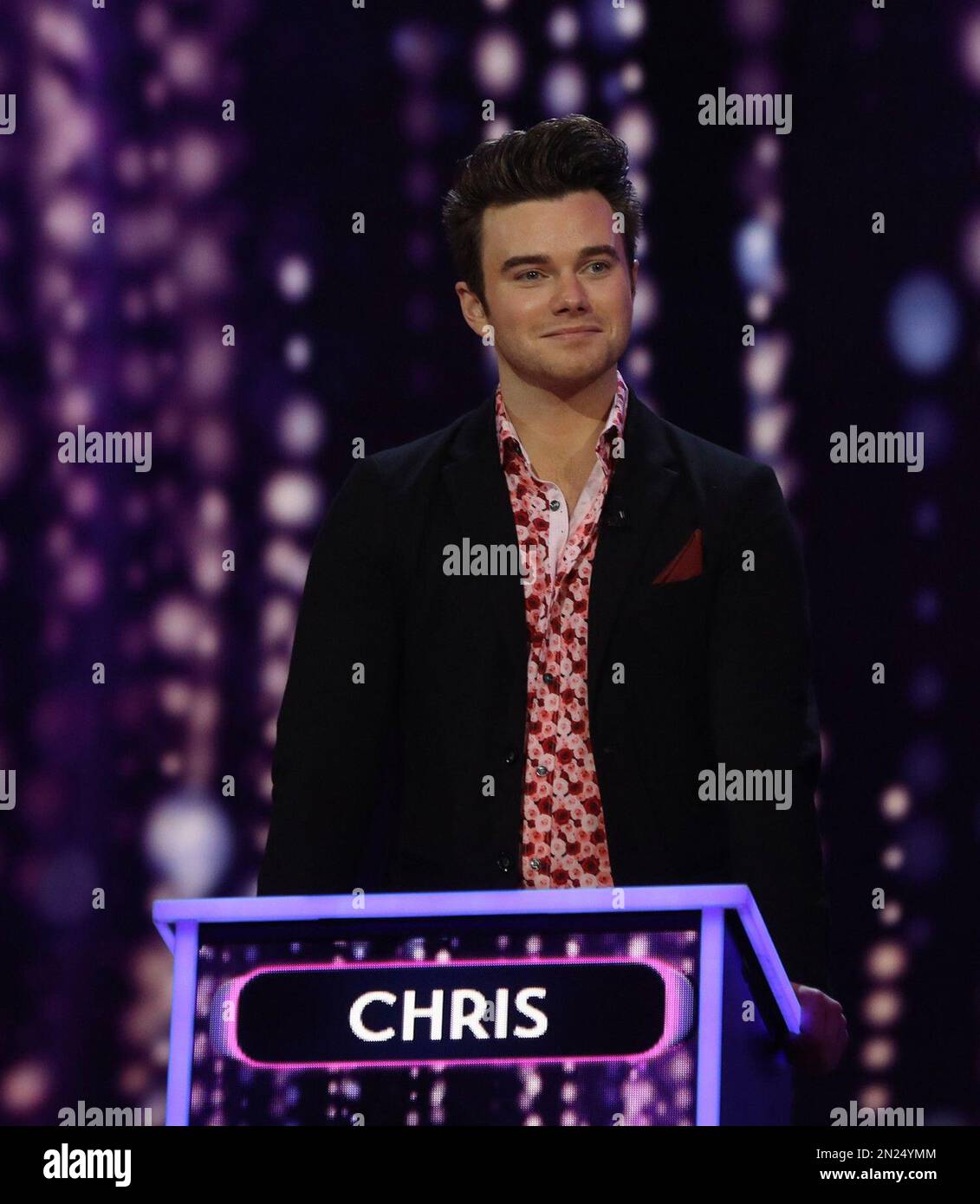 NAME THAT TUNE, contestant Chris Colfer, Fox Legends: Gleeful Idols ...