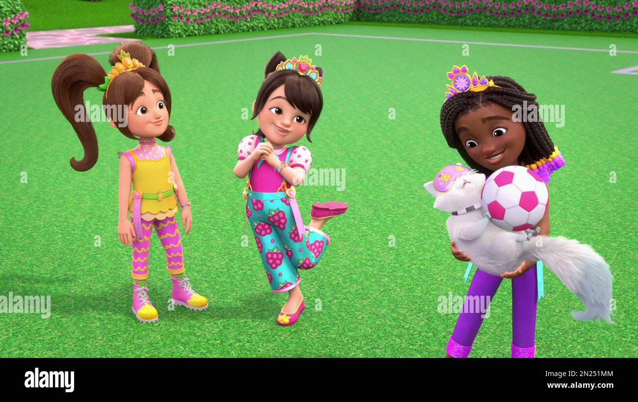 PRINCESS POWER, from left: Penny Pineapple (voice: Luna Bella Zamora ...