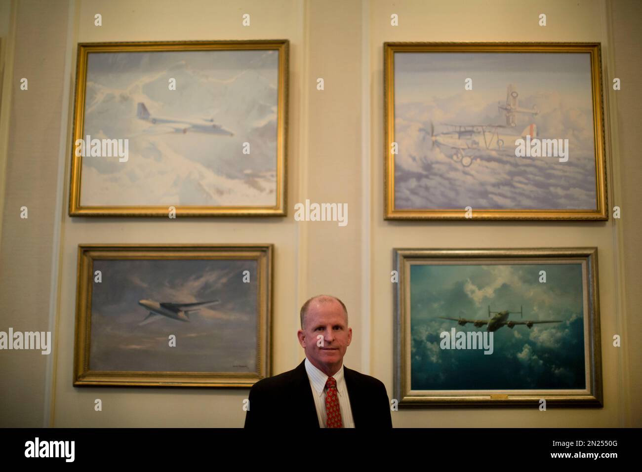 U.S. Air Force Lieutenant General Stephen Wilson poses for a portrait ...