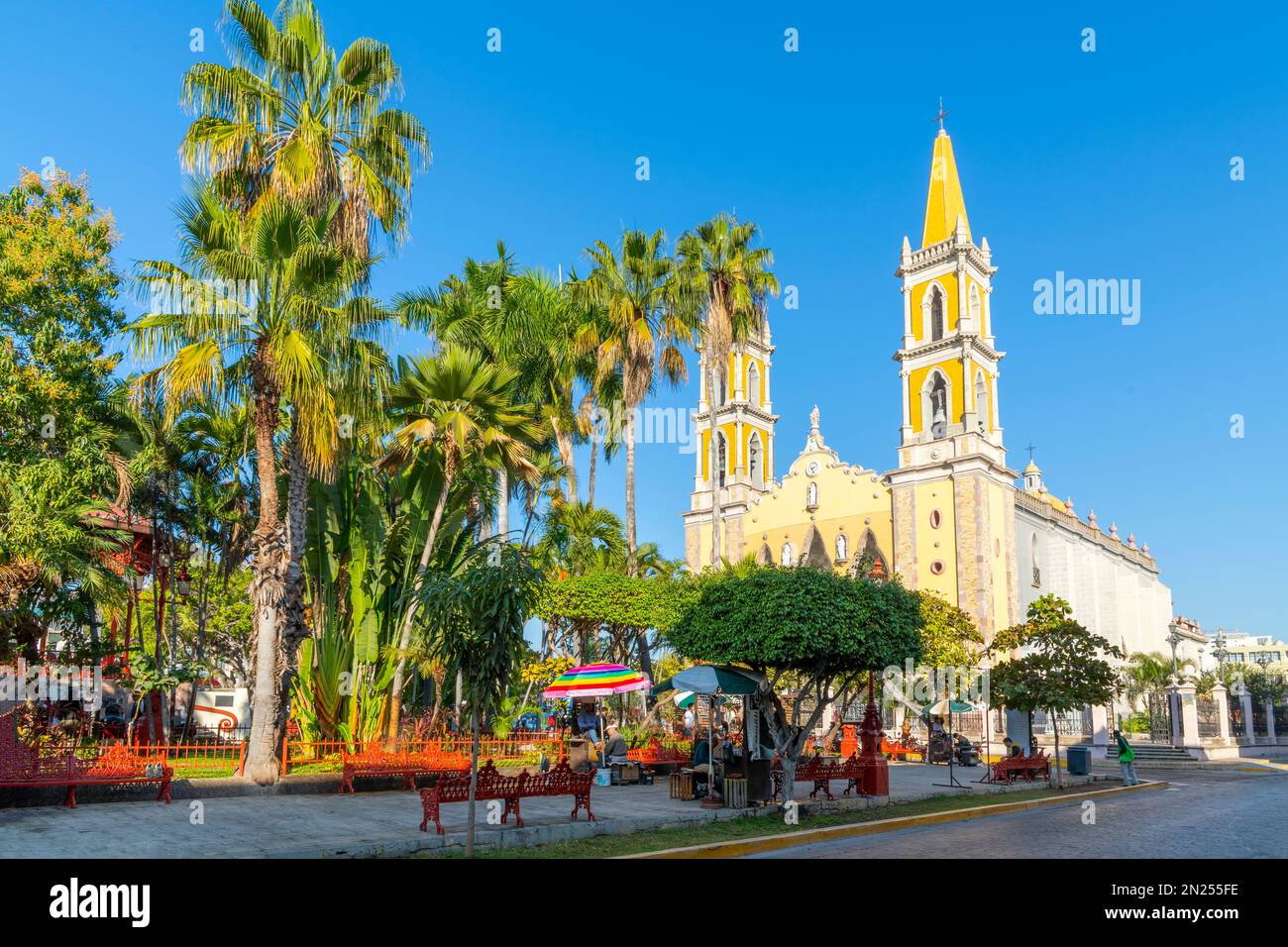 The historic Mazatlan Cathedral, or Cathedral Basilica of the ...