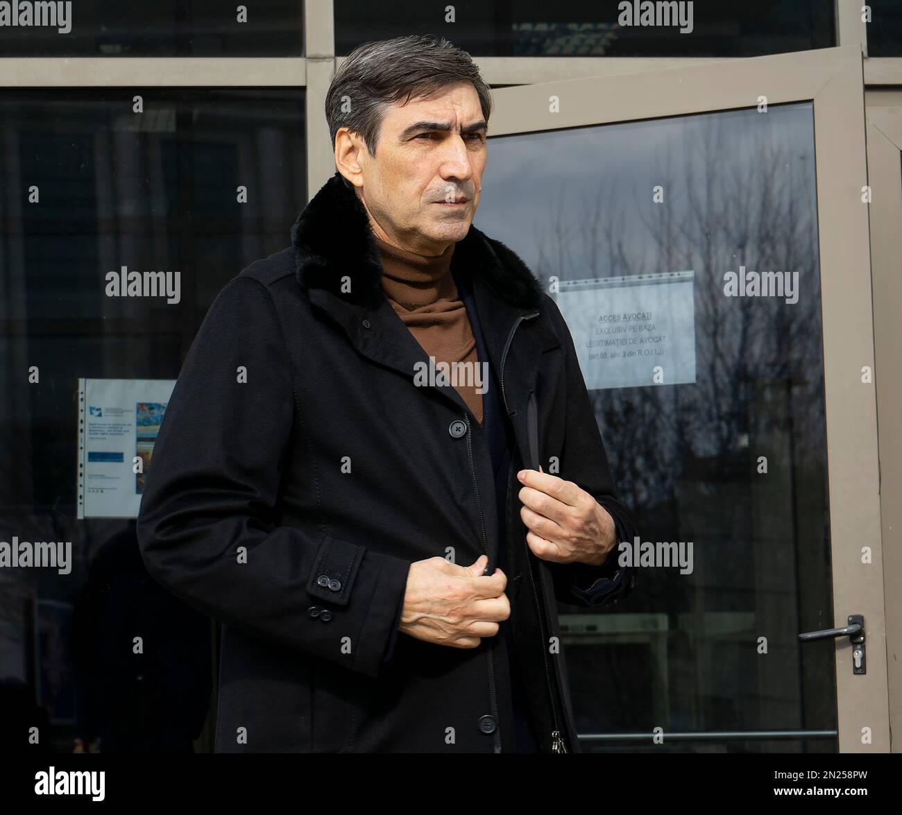 Bucharest, Romania - February 06, 2023: Victor Piturca, former head ...