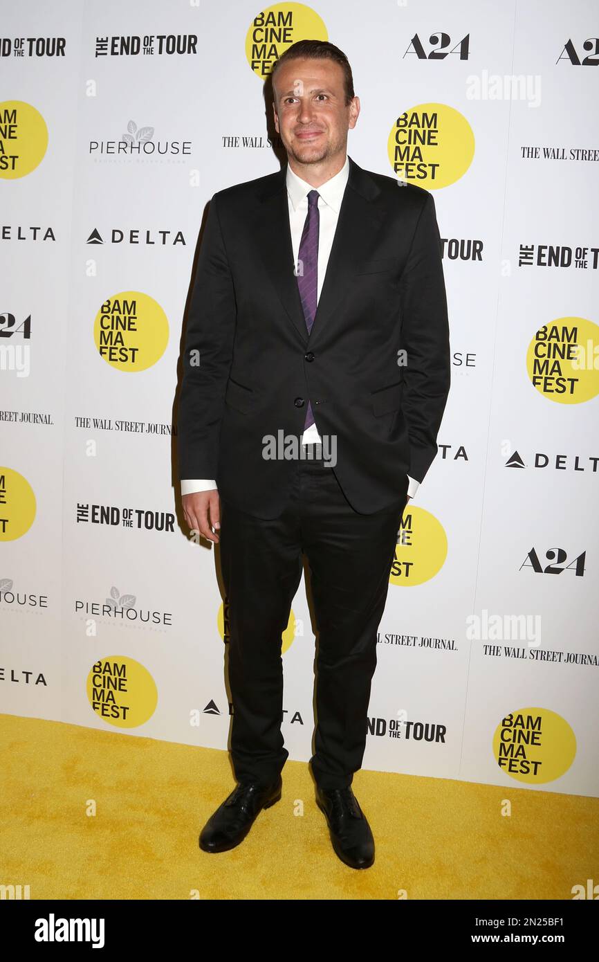 Jason Segel attends the BAMcinemaFest 2015 opening night premiere of ...
