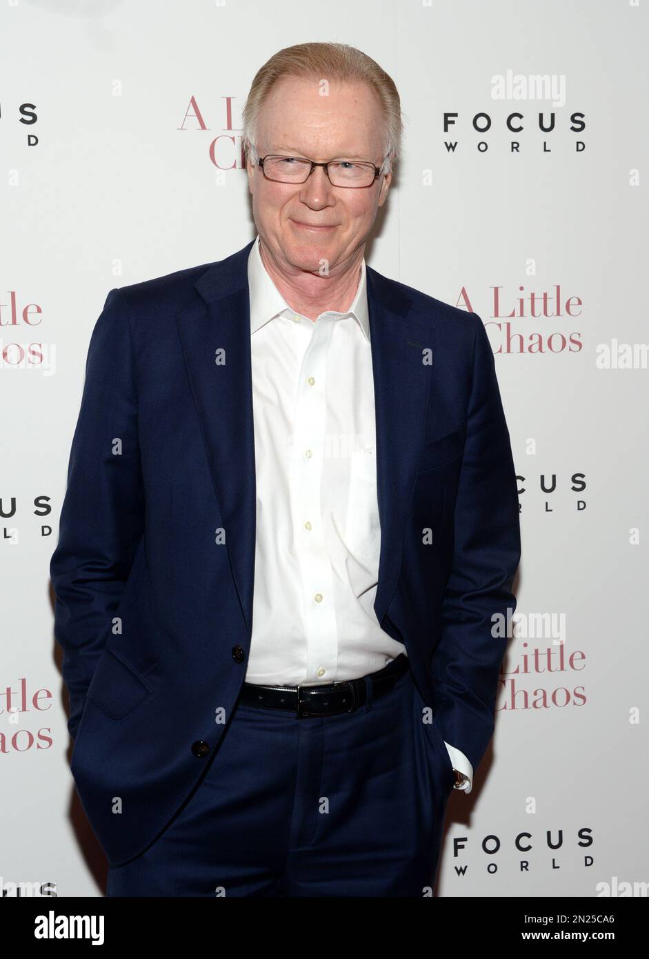 News anchor Chuck Scarborough attends the premiere of "A Little Chaos ...