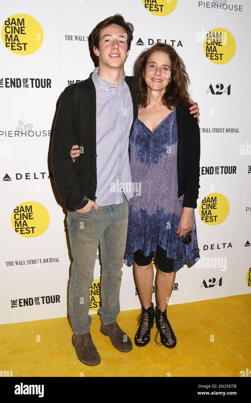 Debra Winger, right, and son Gideon Howard attend the BAMcinemaFest ...