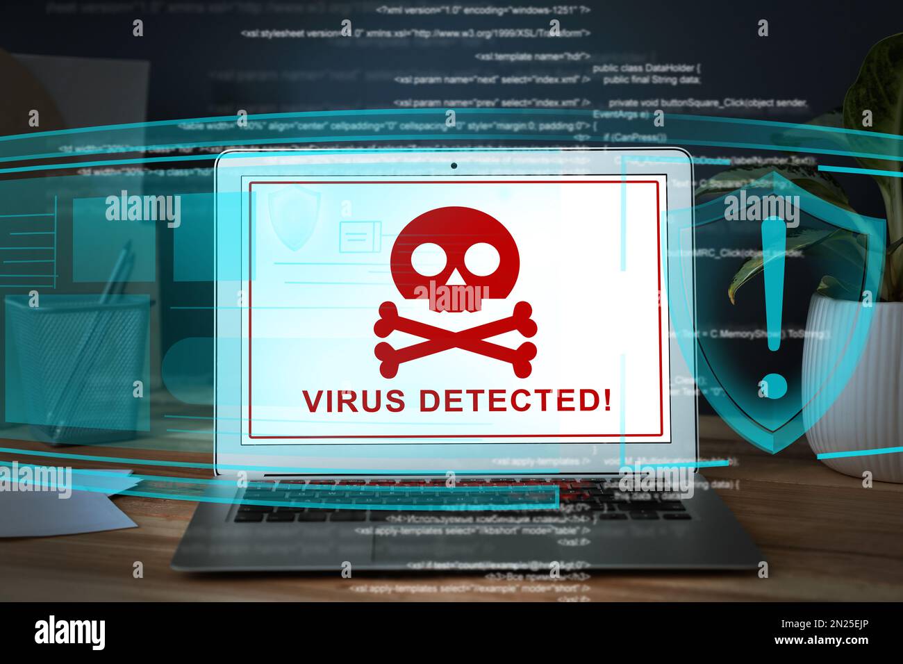 Laptop password error icon hi-res stock photography and images - Alamy