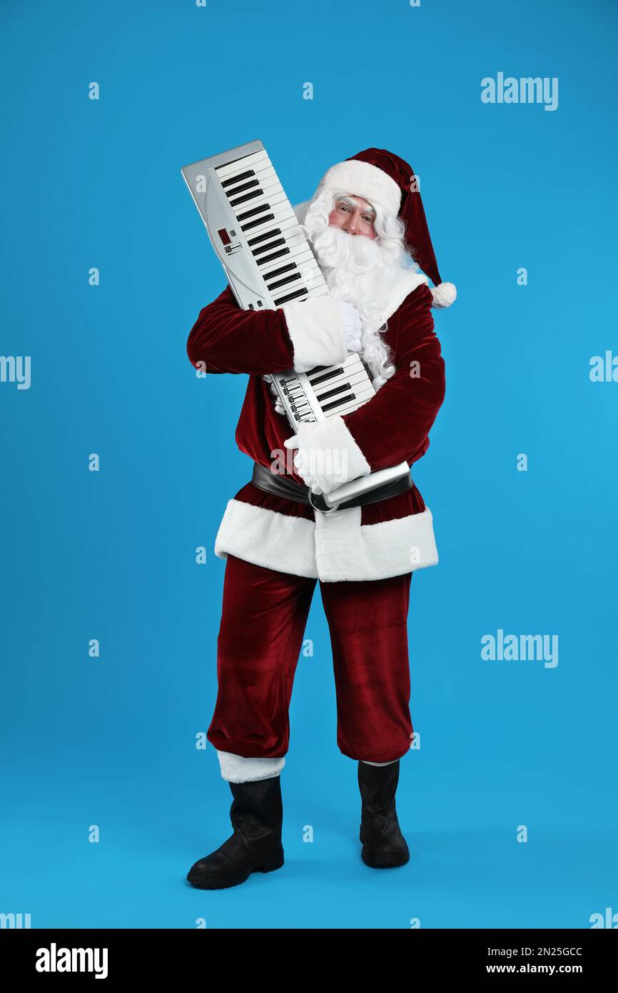Santa claus synthesizer on hi-res stock photography and images - Alamy