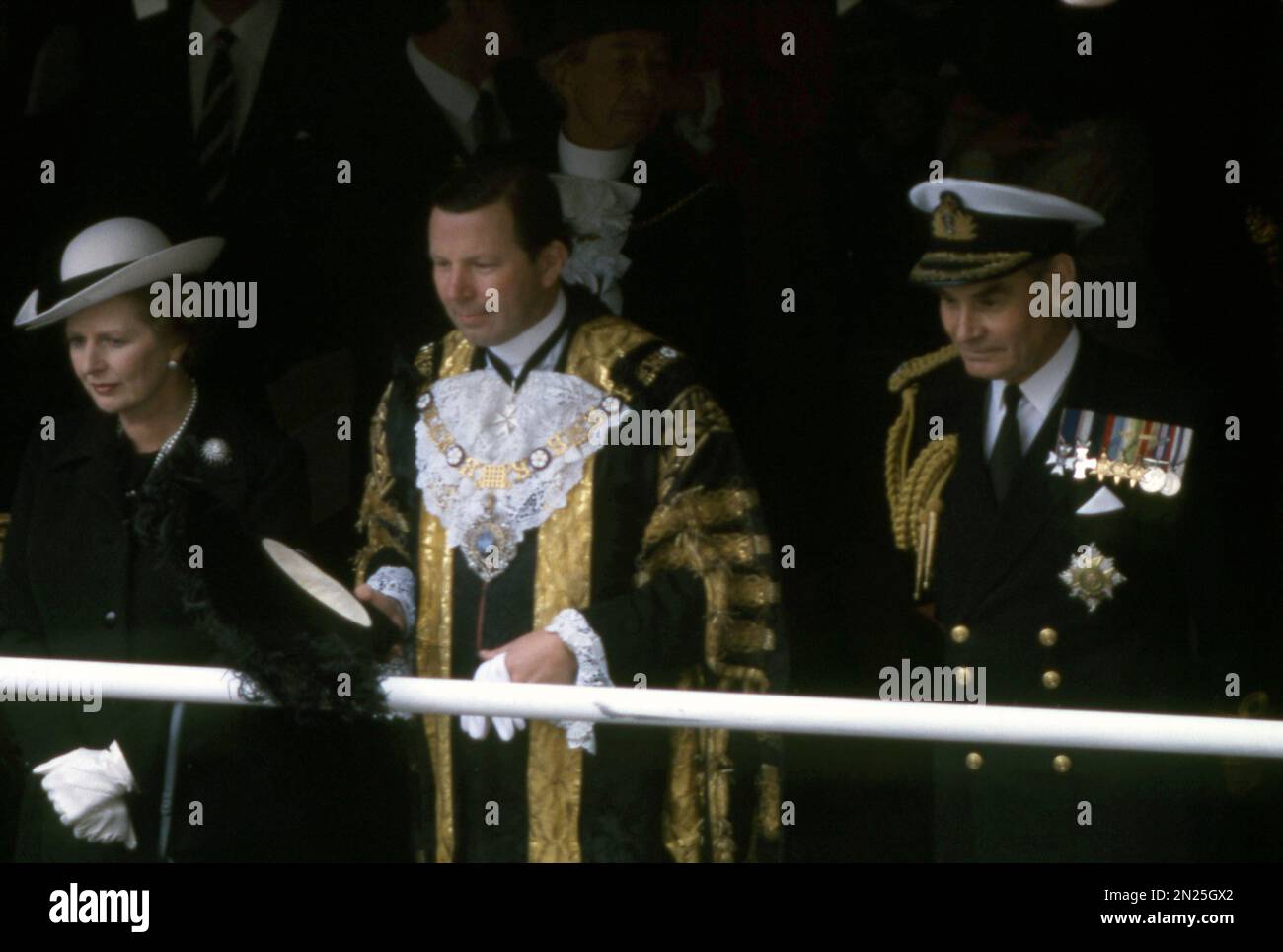 Armed Forces parade through the City of London streets, on Oct. 12 ...