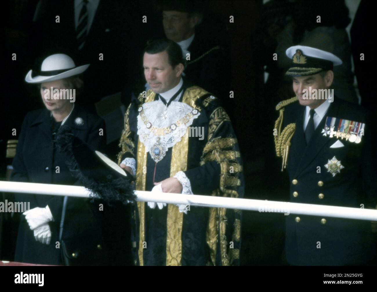 Armed Forces parade through the City of London streets, on Oct. 12 ...