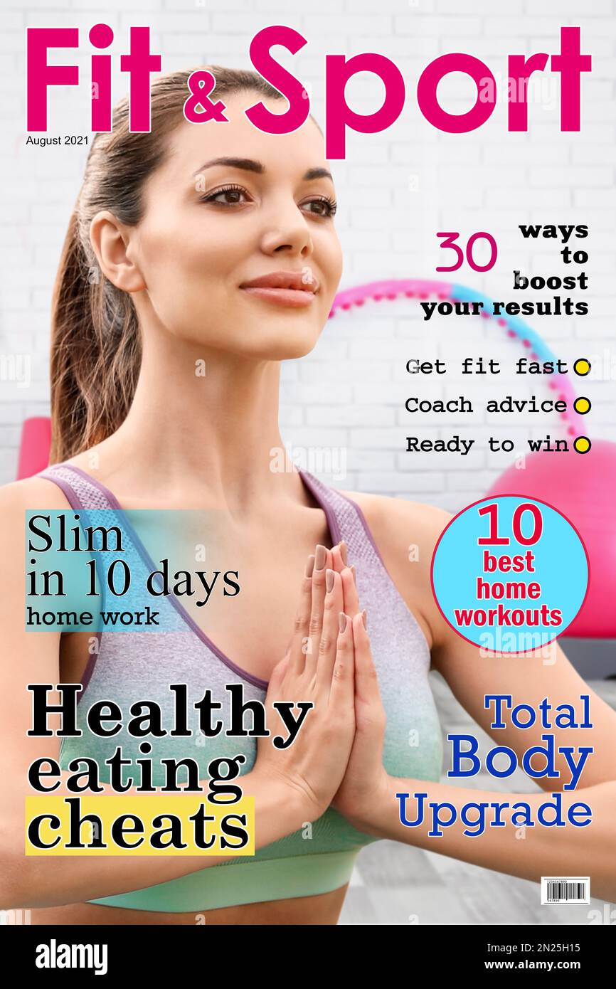 Modern woman magazine cover hi-res stock photography and images - Alamy