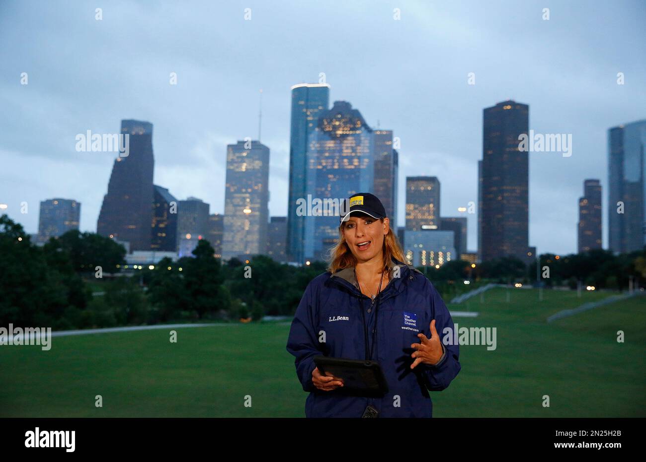 The Weather Channel's Stephanie Abrams covers severe weather on ...