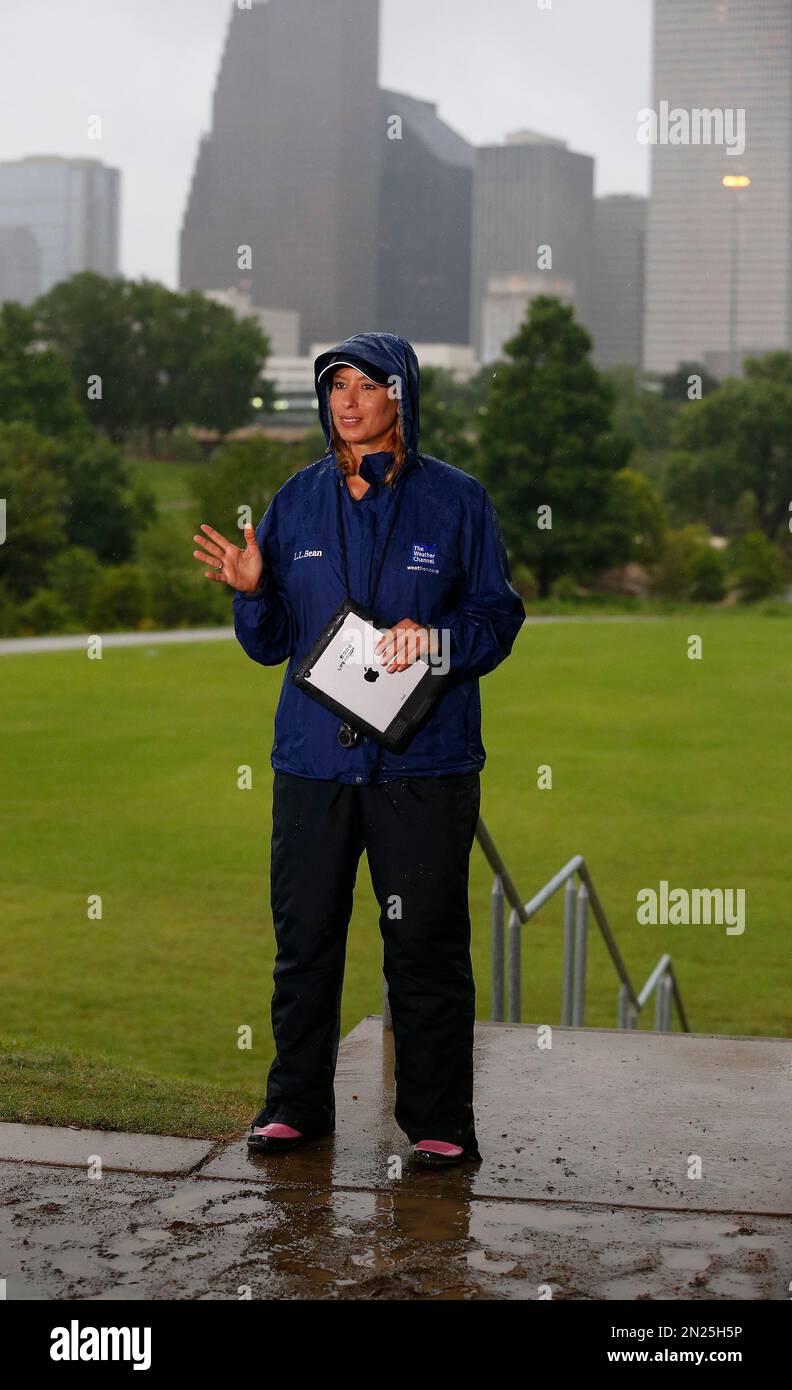 The Weather Channel's Stephanie Abrams covers severe weather on ...