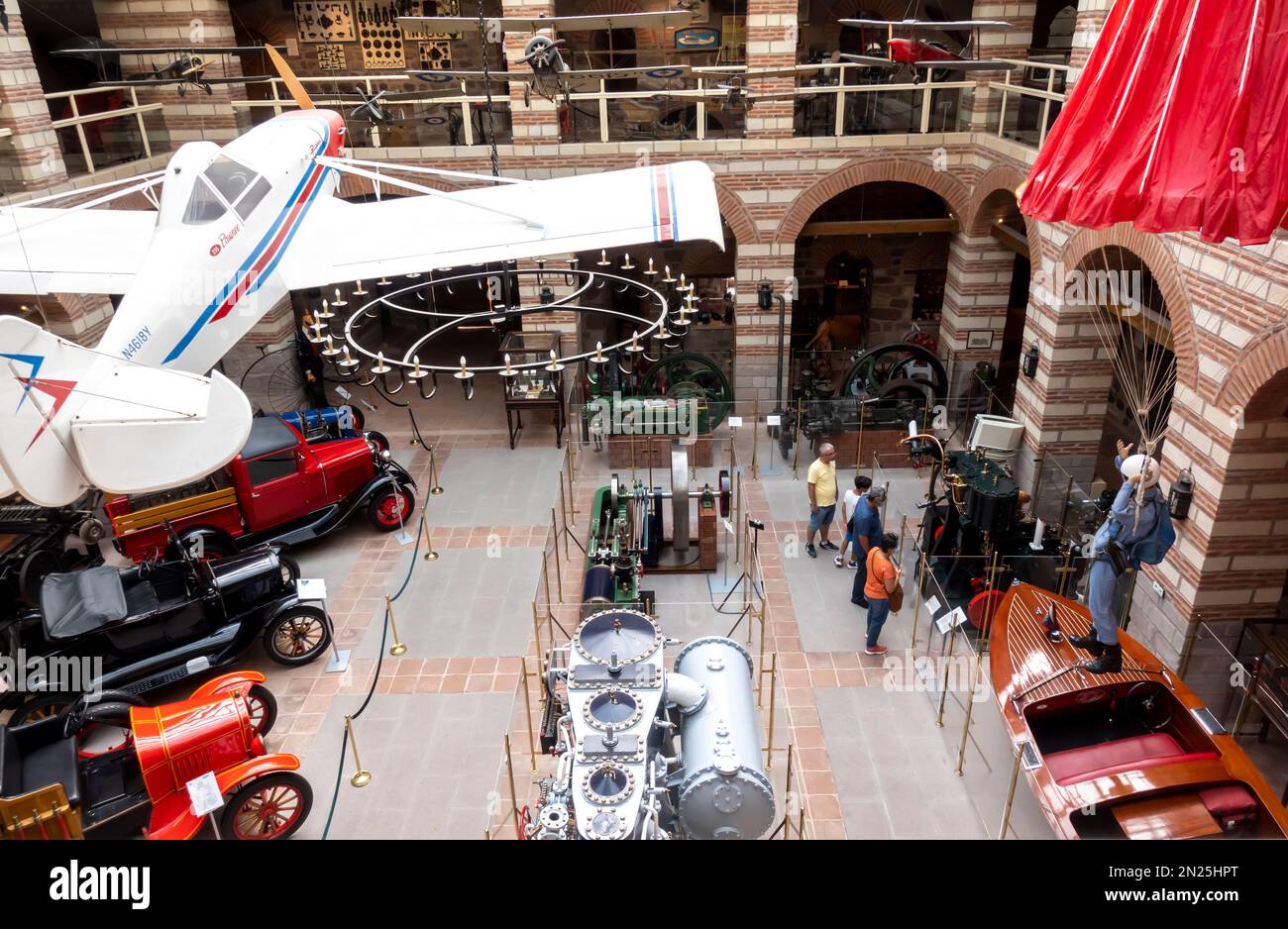 The Çengelhan Rahmi M. Koç Museum interior - s a technology museum in ...