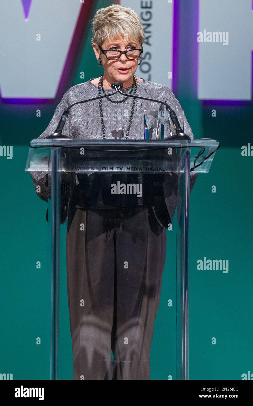 Honoree Toni Howard recipient of The Sue Mengers Award speaks at the ...