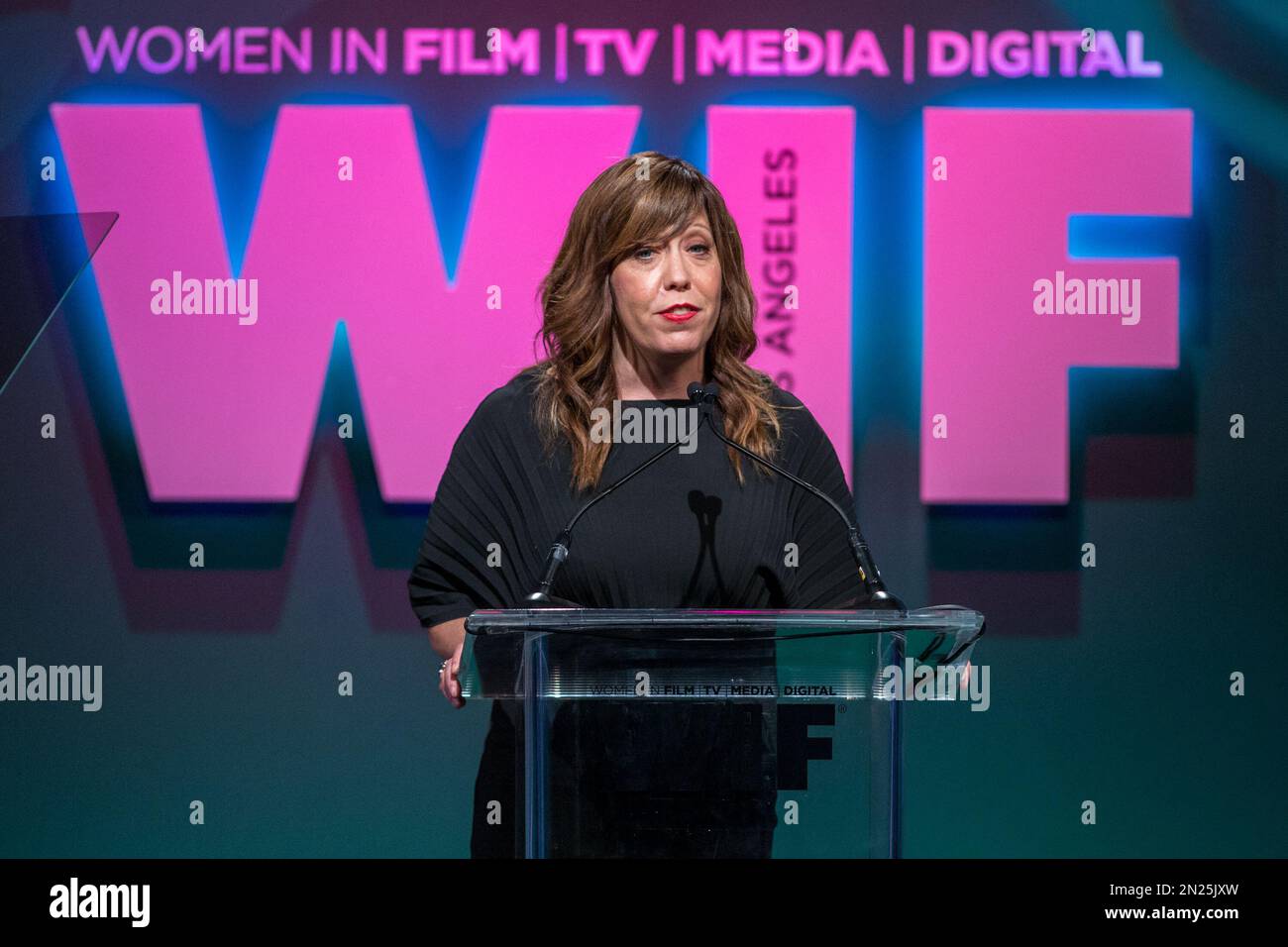 Executive Director of Women In Film, LA Kirsten Schaffer at the Women ...