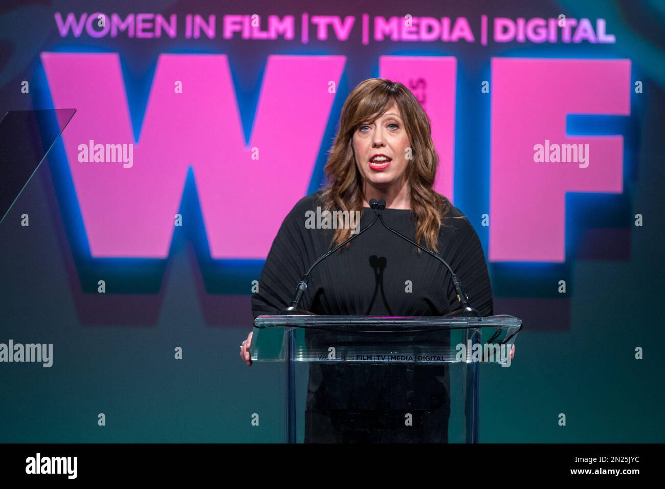 Executive Director of Women In Film, LA Kirsten Schaffer at the Women ...