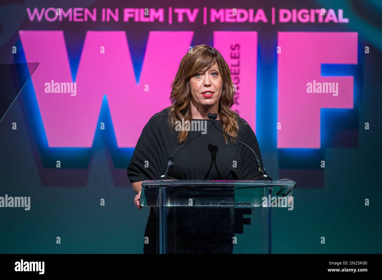 Executive Director of Women In Film, LA Kirsten Schaffer at the Women ...