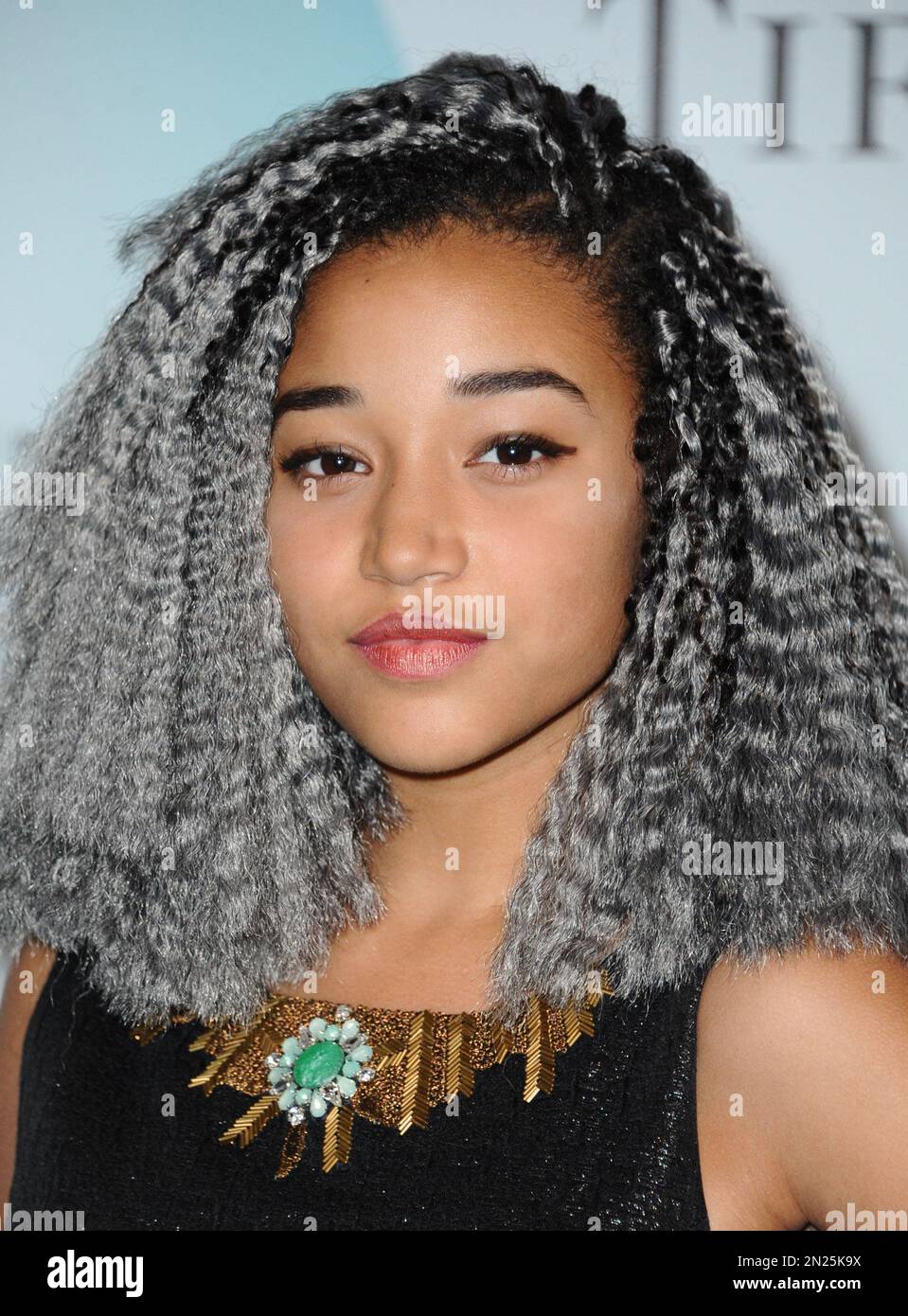 Amandla Stenberg arrives at the Women in Film 2015 Crystal + Lucy ...