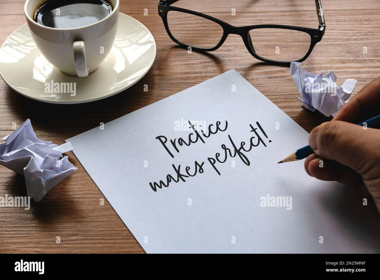 Practice makes perfect concept hi-res stock photography and images - Alamy