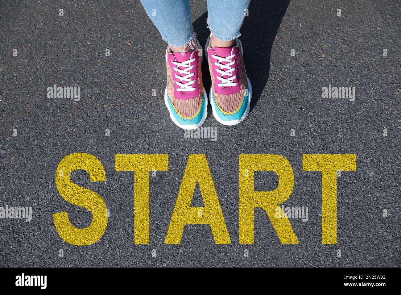 Run way and above view hi-res stock photography and images - Alamy