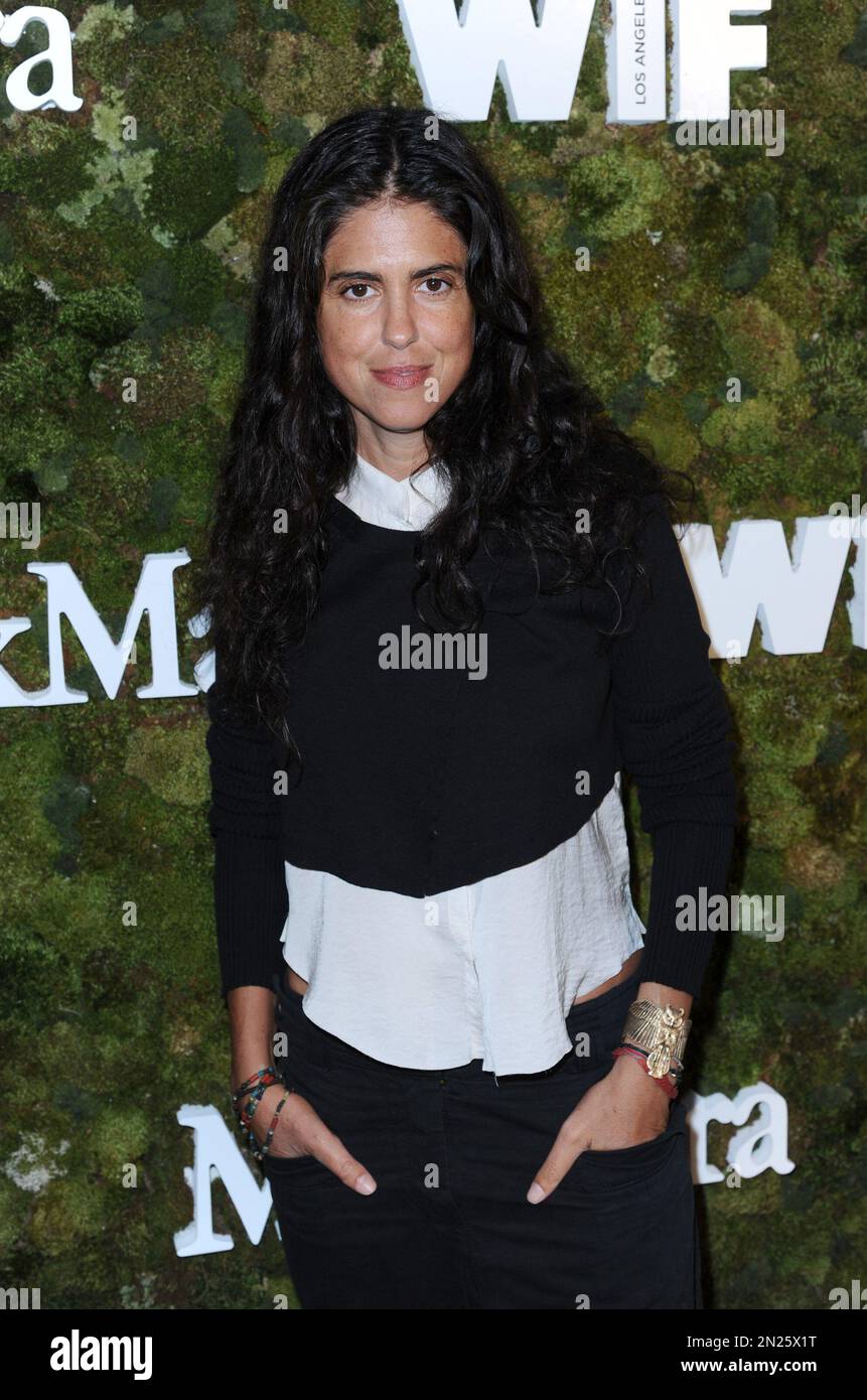 Francesca Gregorini arrives at a cocktail reception honoring the 2015 ...