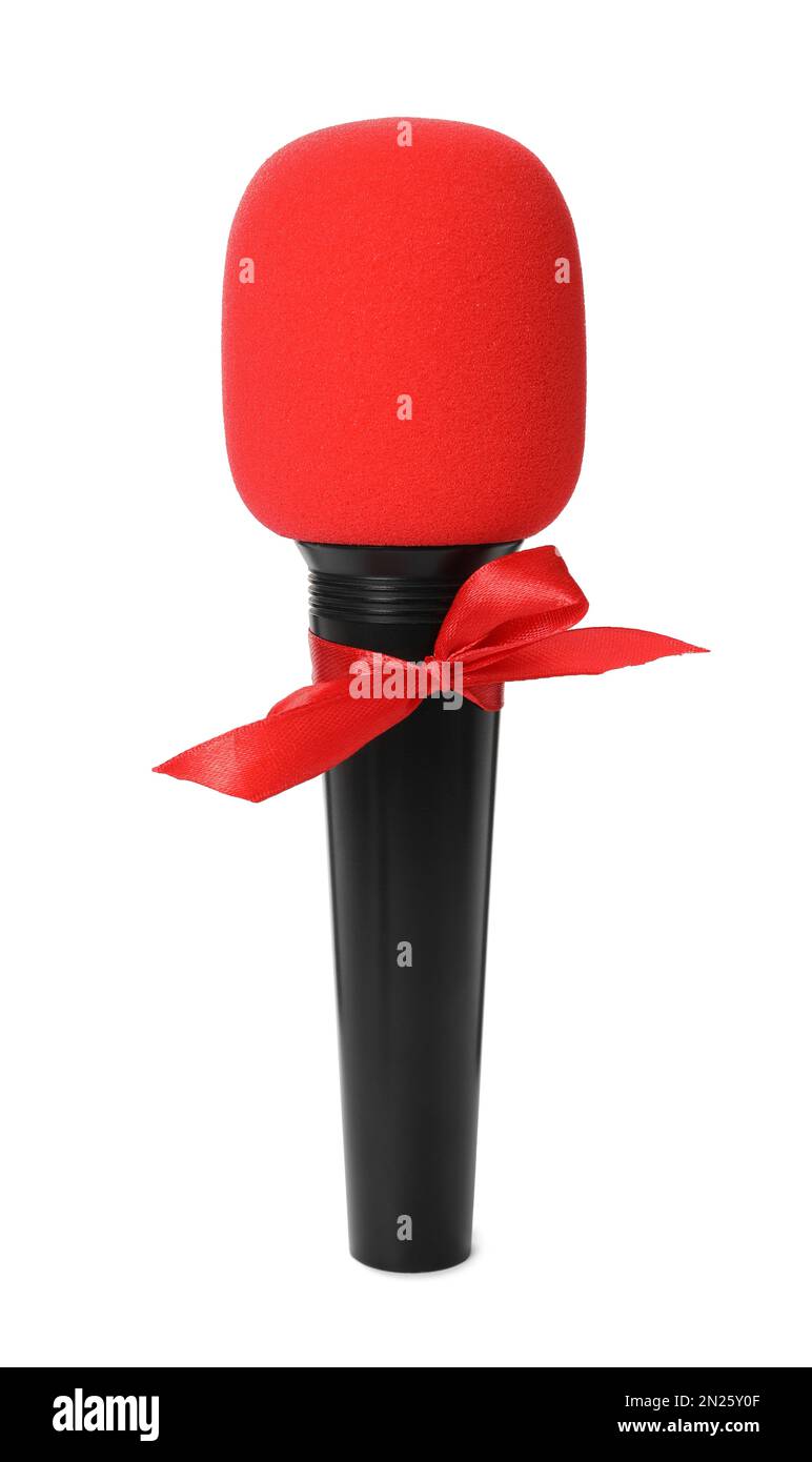Ribbon microphone hi-res stock photography and images - Alamy