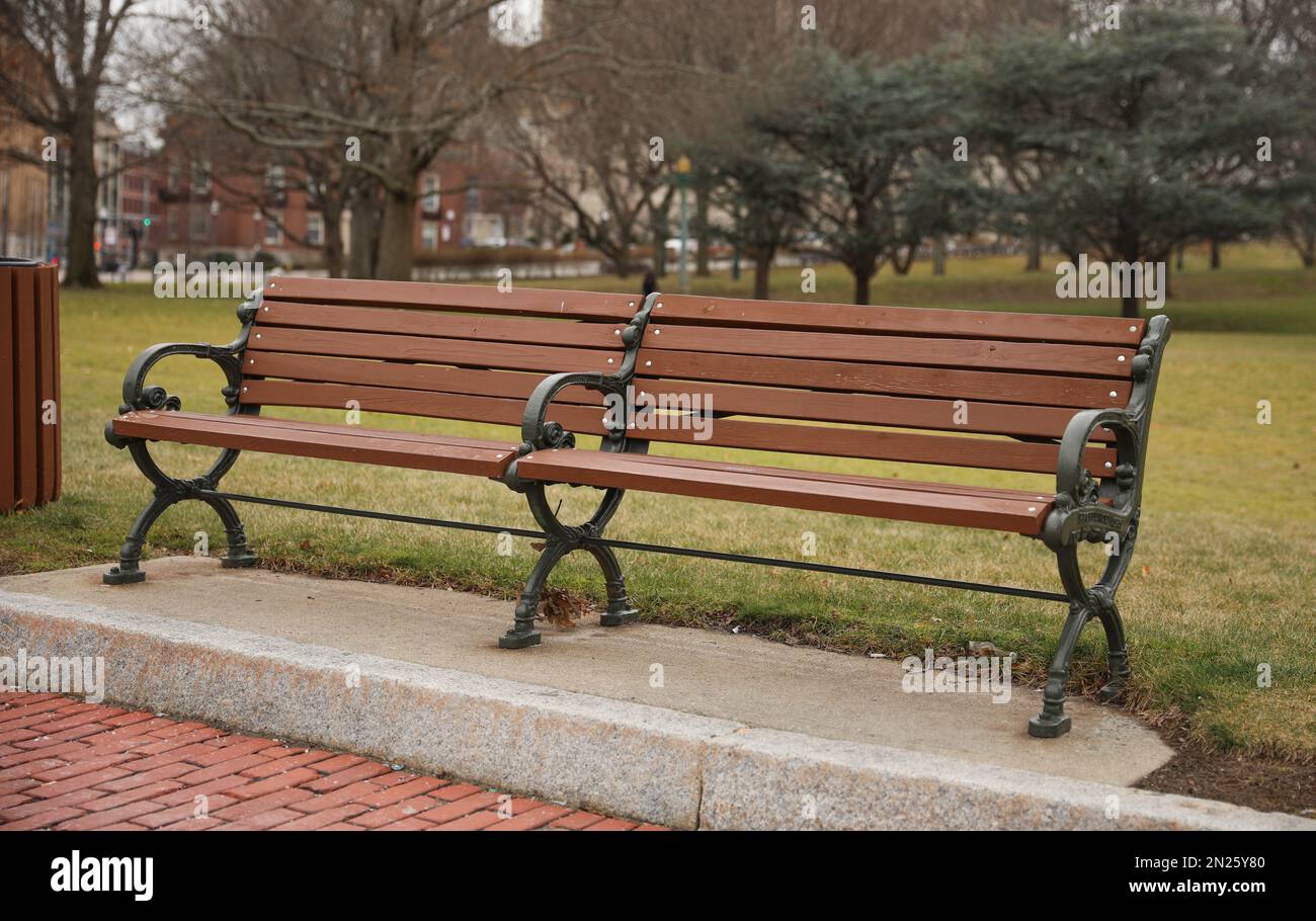 Colorful public benches hi-res stock photography and images - Alamy