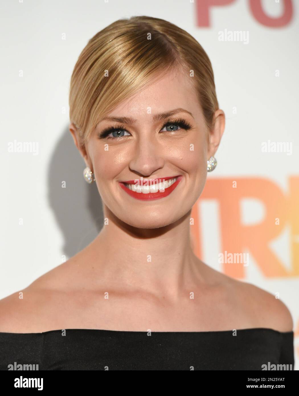 Actress Beth Behrs attends TrevorLIVE New York to benefit The Trevor ...