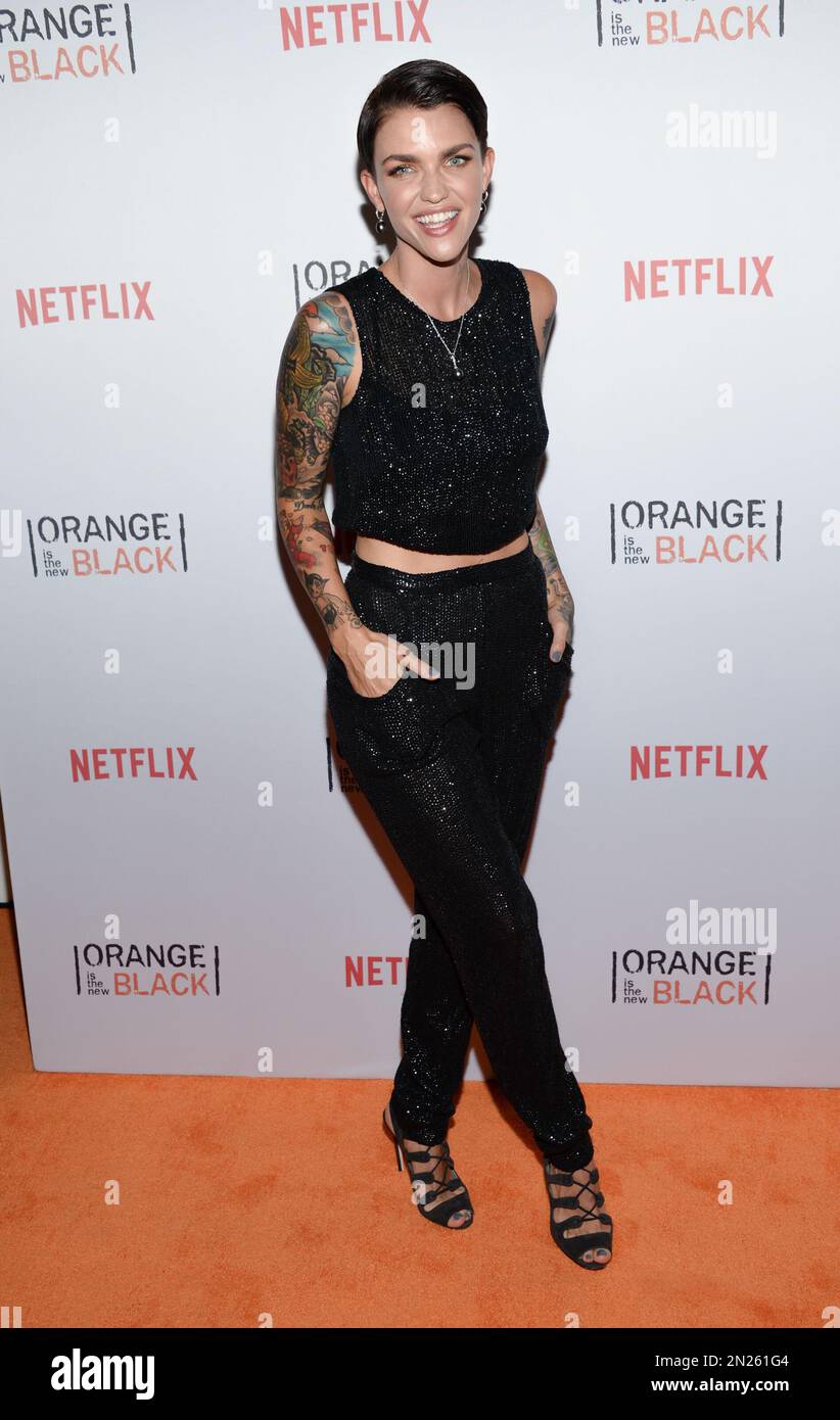 Actress Ruby Rose attends Netflix's "Orange is the New Black" ORANGECON ...