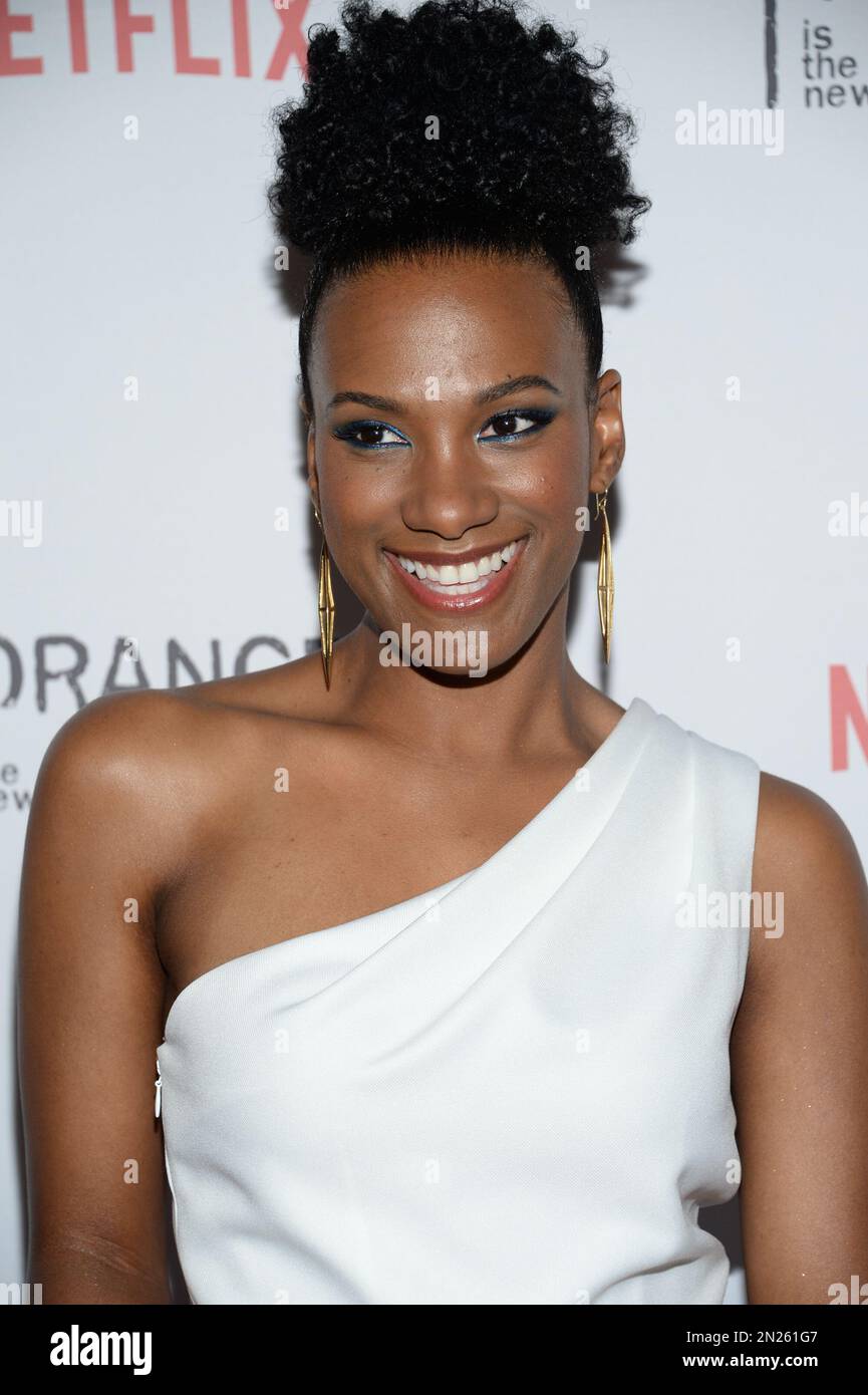 Actress Vicky Jeudy attends Netflix's "Orange is the New Black ...