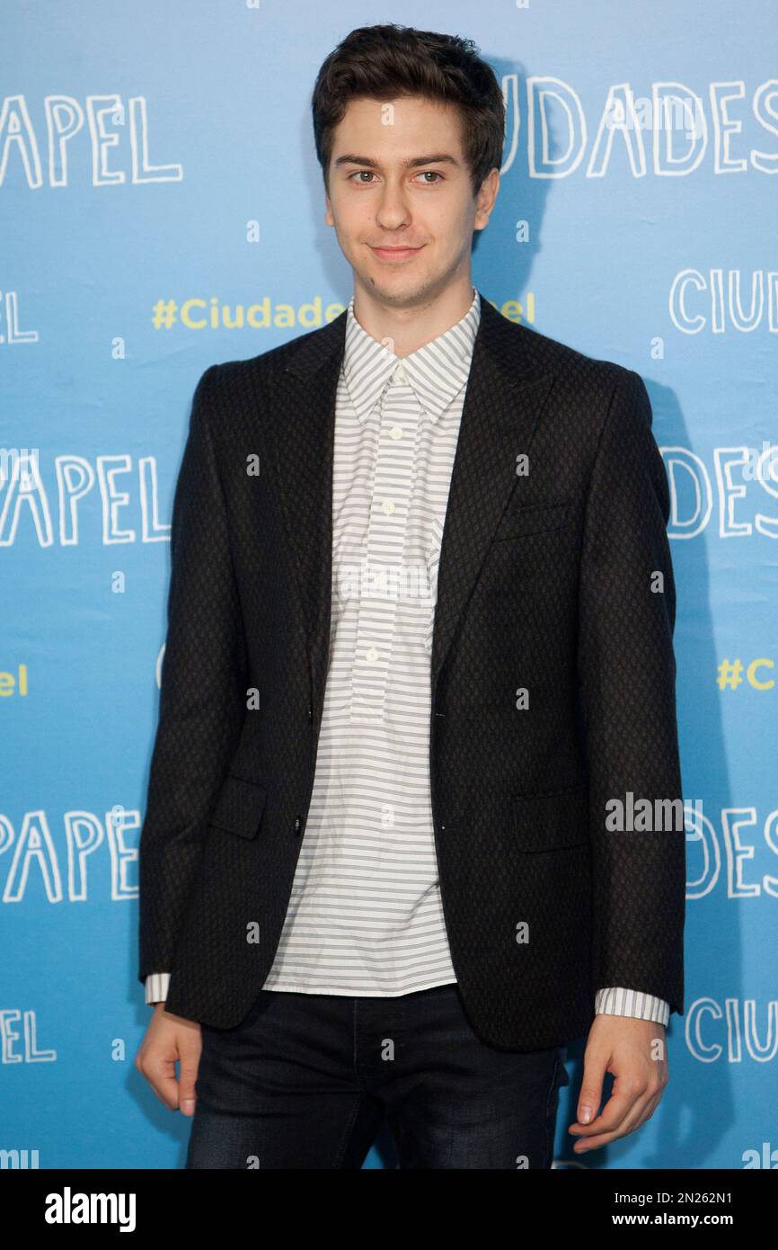 US musician and actor Nat Wolff poses for photographers during the ...