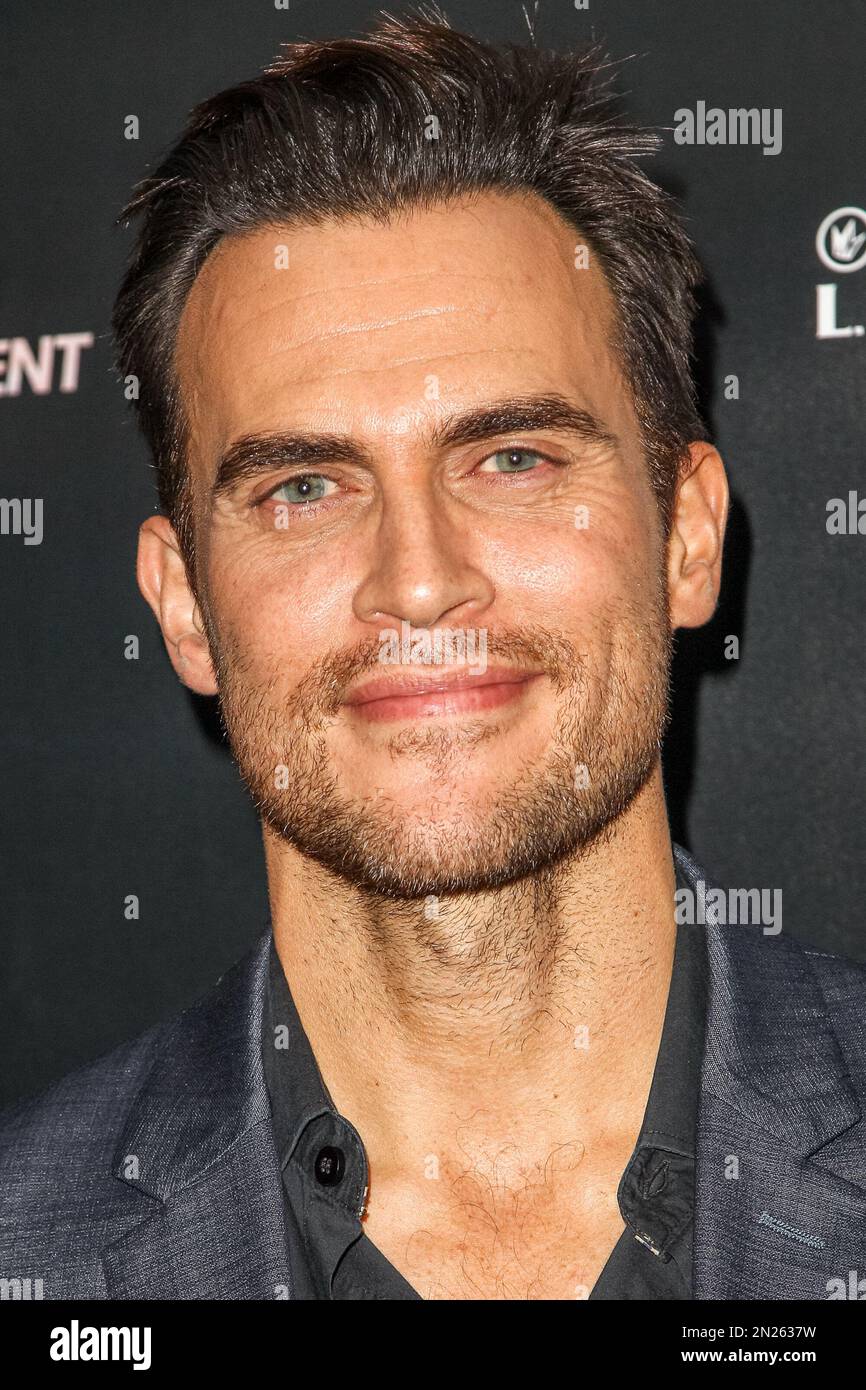Actor Cheyenne Jackson attends the premiere of 'Day Out of Days' during ...