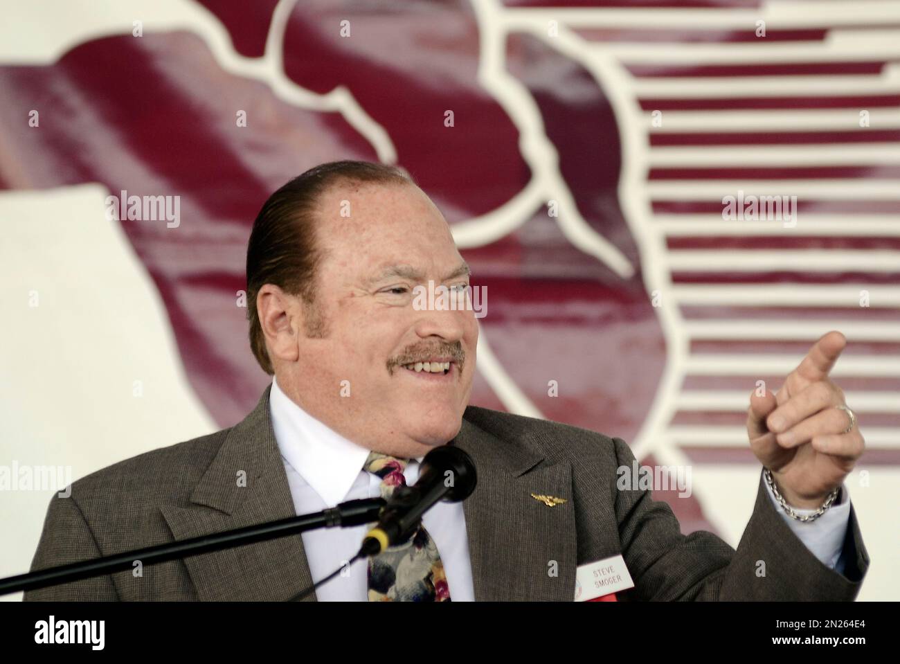 International Boxing Hall of Fame inductee, Steve Smoger, gestures ...