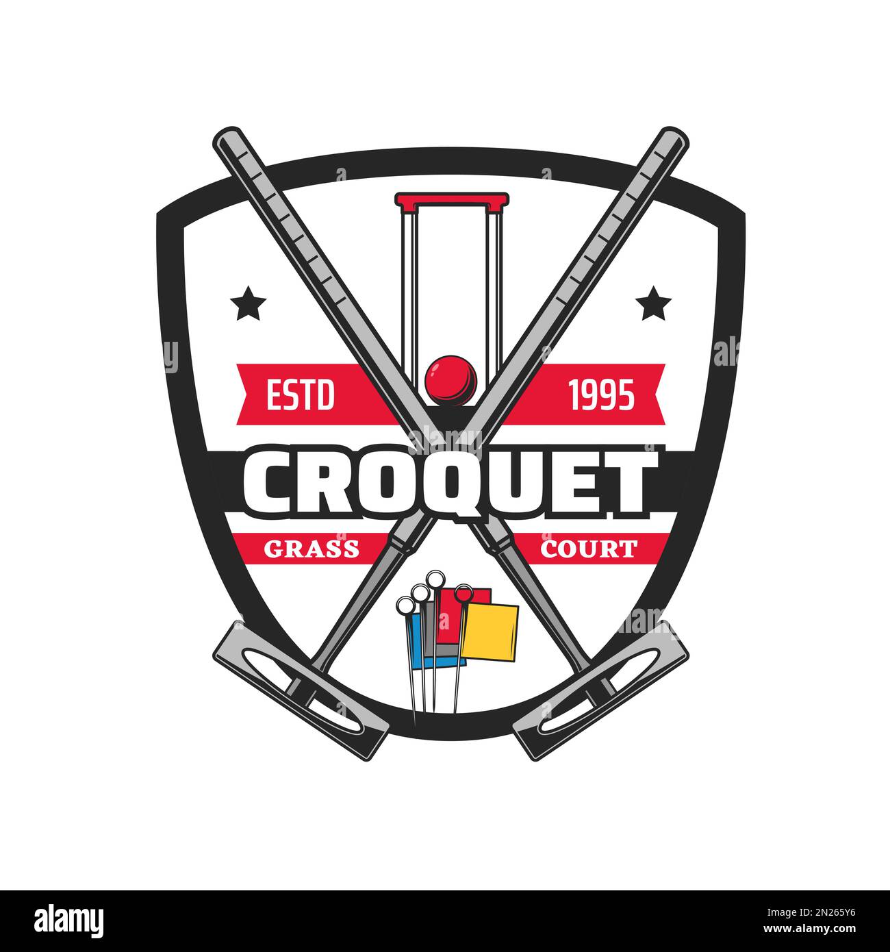 Black croquet ball hi-res stock photography and images - Alamy