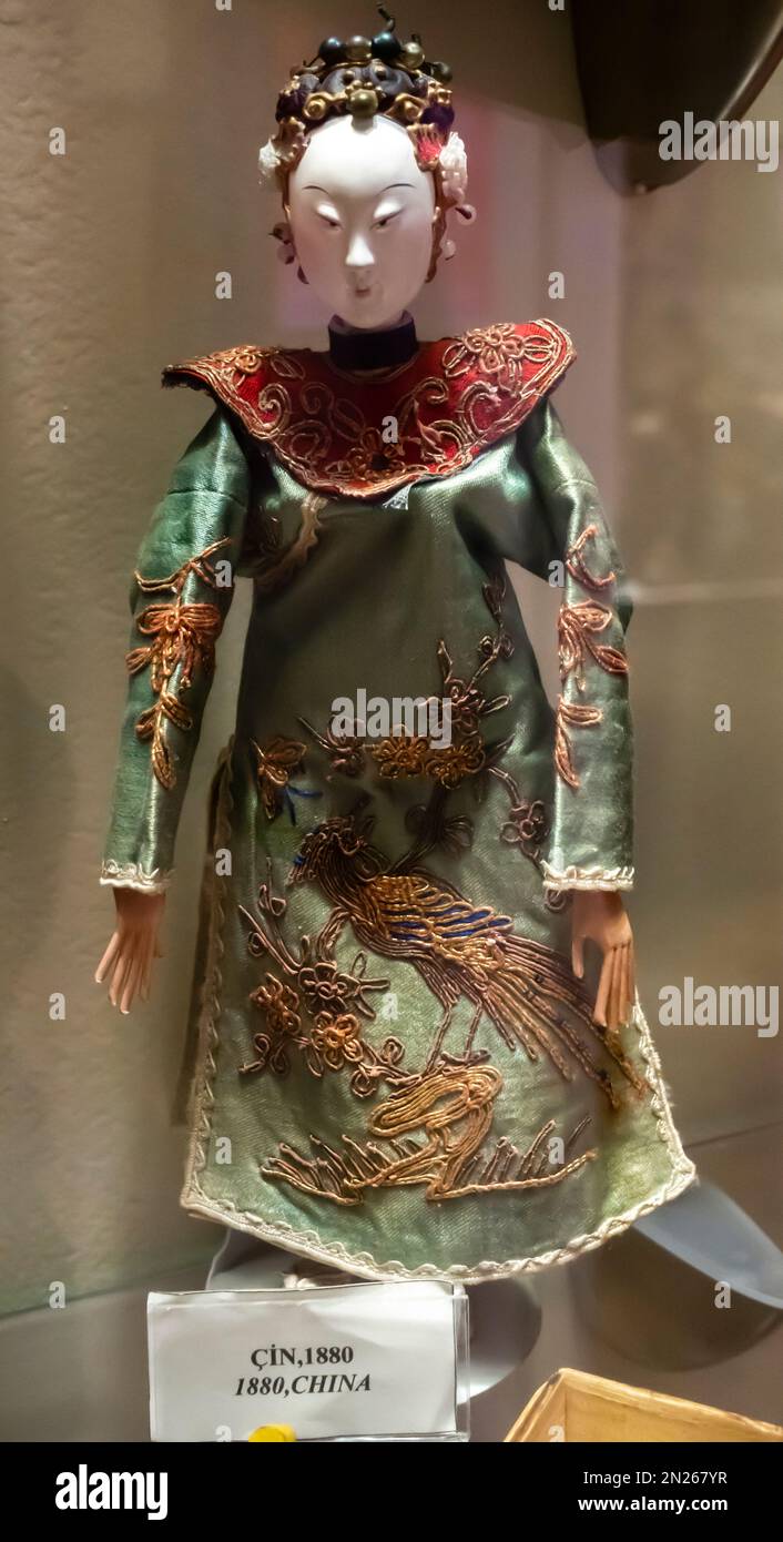 19th century chinese toy made in 1880 chinese dolls hi-res stock ...
