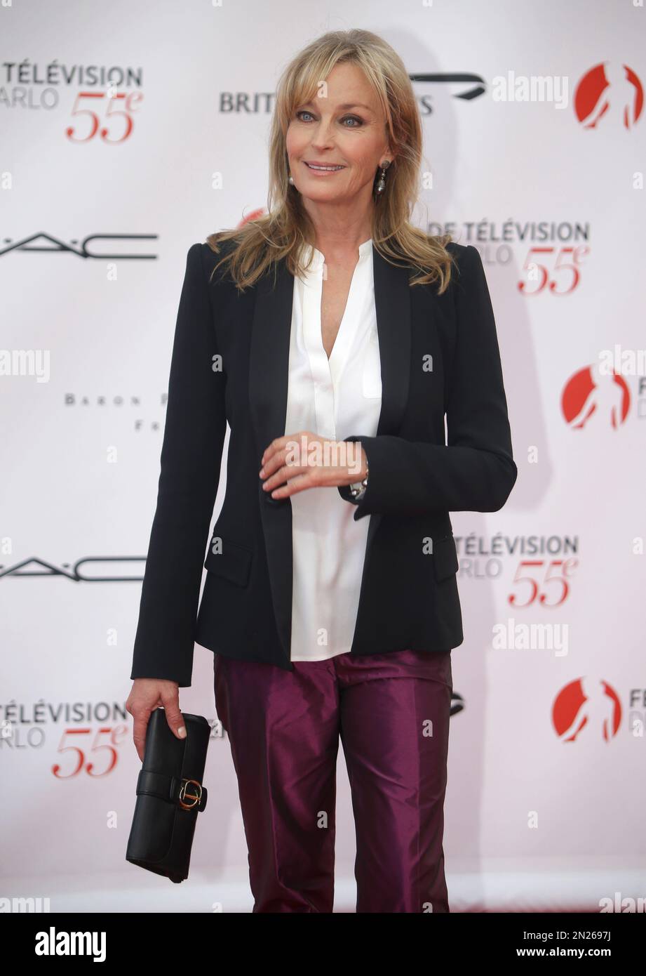 Jury member of 2015 Monte Carlo Television Festival and actress Bo ...