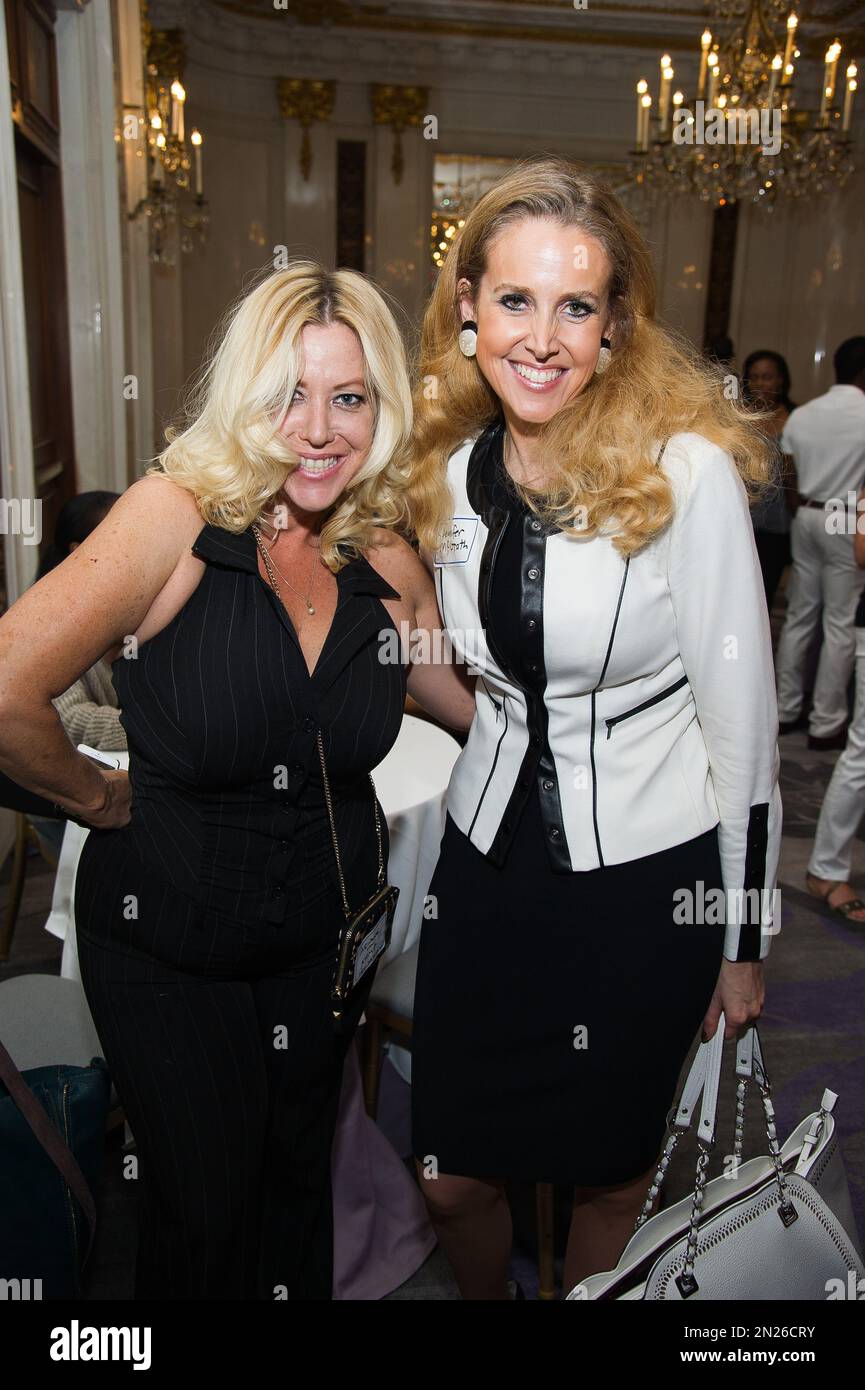 Ariane Von Kamp, left, and Jennifer McGrath attend Networking Night Out ...