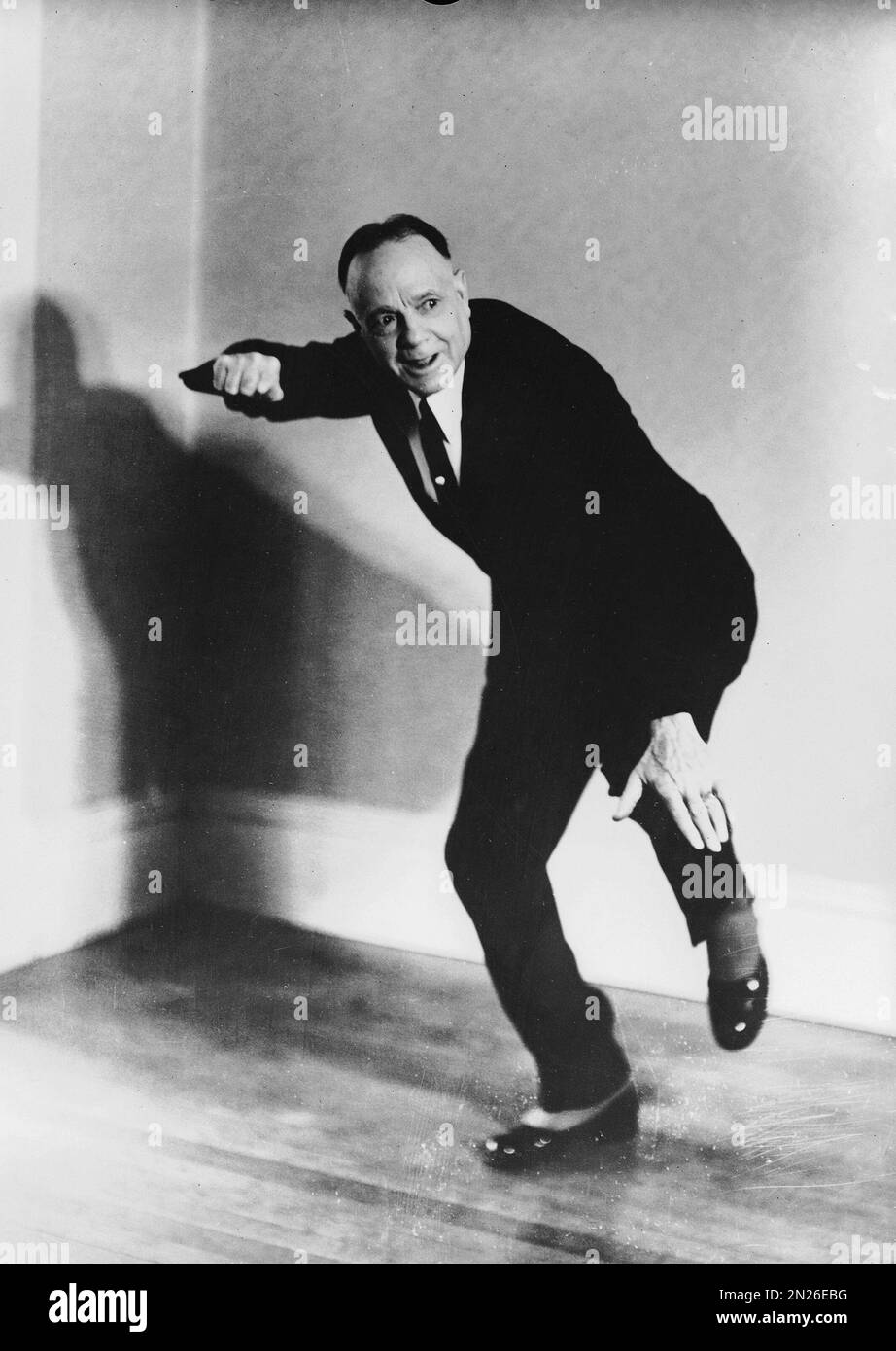 The Rev. Billy Sunday, former baseball player-turned evangelist, is ...