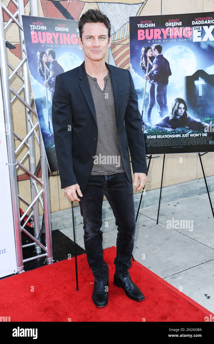 Actor Brandon Johnson arrives at a special screening of "Burying the Ex ...