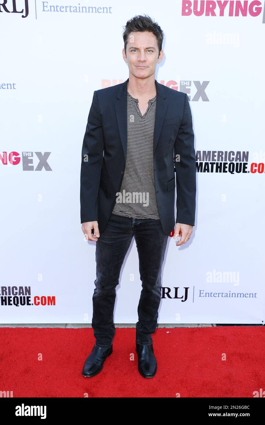 Actor Brandon Johnson arrives at a special screening of "Burying the Ex ...