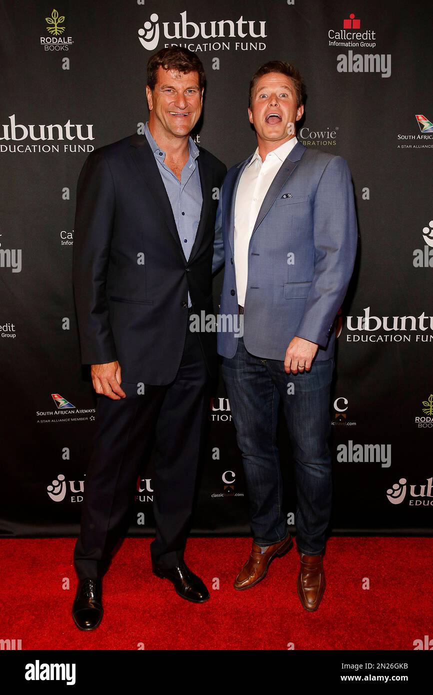 Ubuntu Chairman Andrew Rolfe and Billy Bush seen at the Ubuntu ...