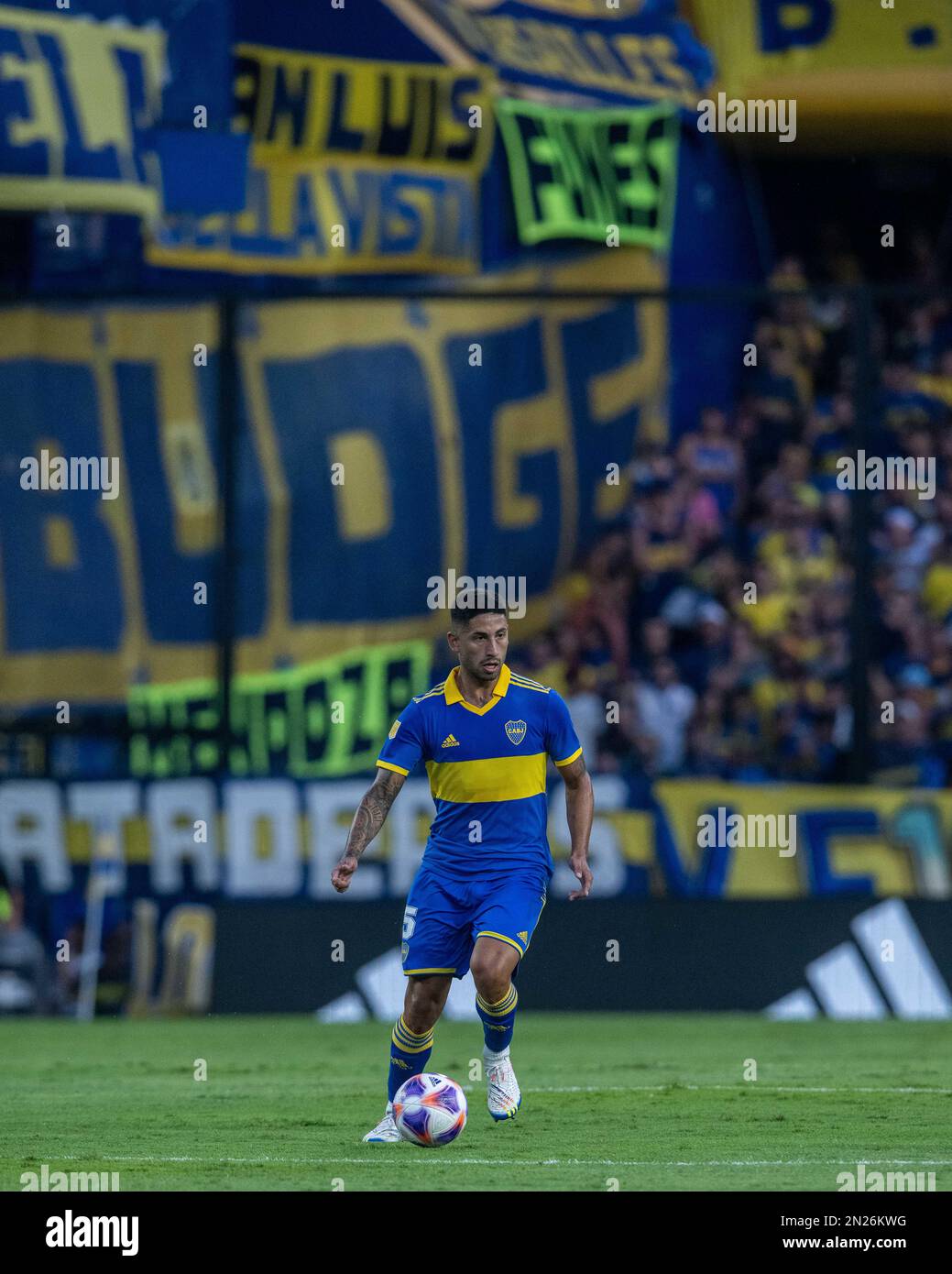 Argentina, Buenos Aires, 05 February 2023: Alan Varela of Boca Juniors ...